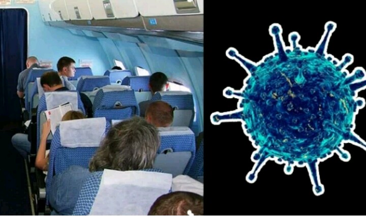 Comment les virus respiratoires se propagent dans les avions?